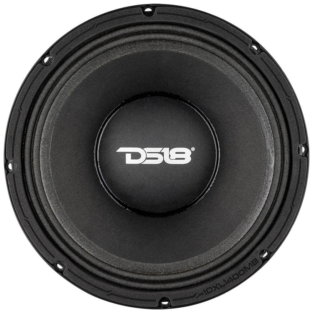 DS18 10XL1400MB XL 10" Mid-Bass Car Audio Loudspeaker 1400 Watts