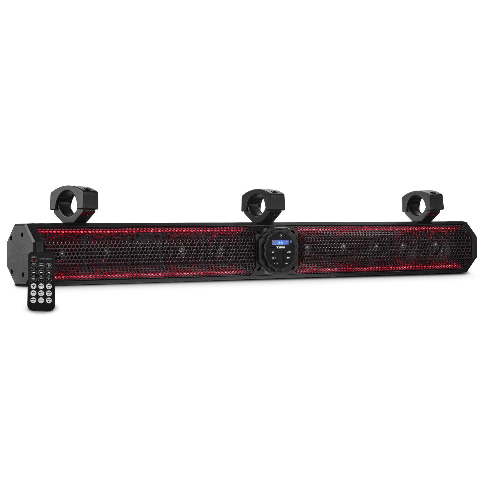 DS18 37" Marine Amplified Soundbar with Bluetooth USB & RGB Lighting