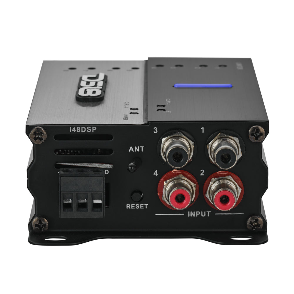 4-Input / 8-Output Digital Sound Processor with Bluetooth and App Cont