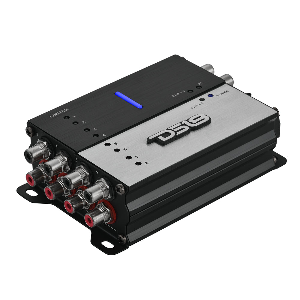 4-Input / 8-Output Digital Sound Processor with Bluetooth and App Cont