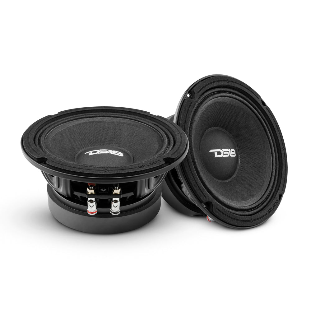 6.5" Mid-Range Car Audio Loudspeaker 300 Watts Rms 8-Ohm