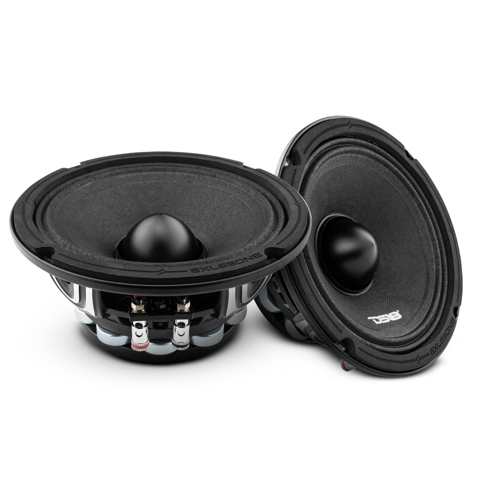 DS18 XL 6.5" Neodymium Mid-Range Car Audio Loudspeaker With Bullet