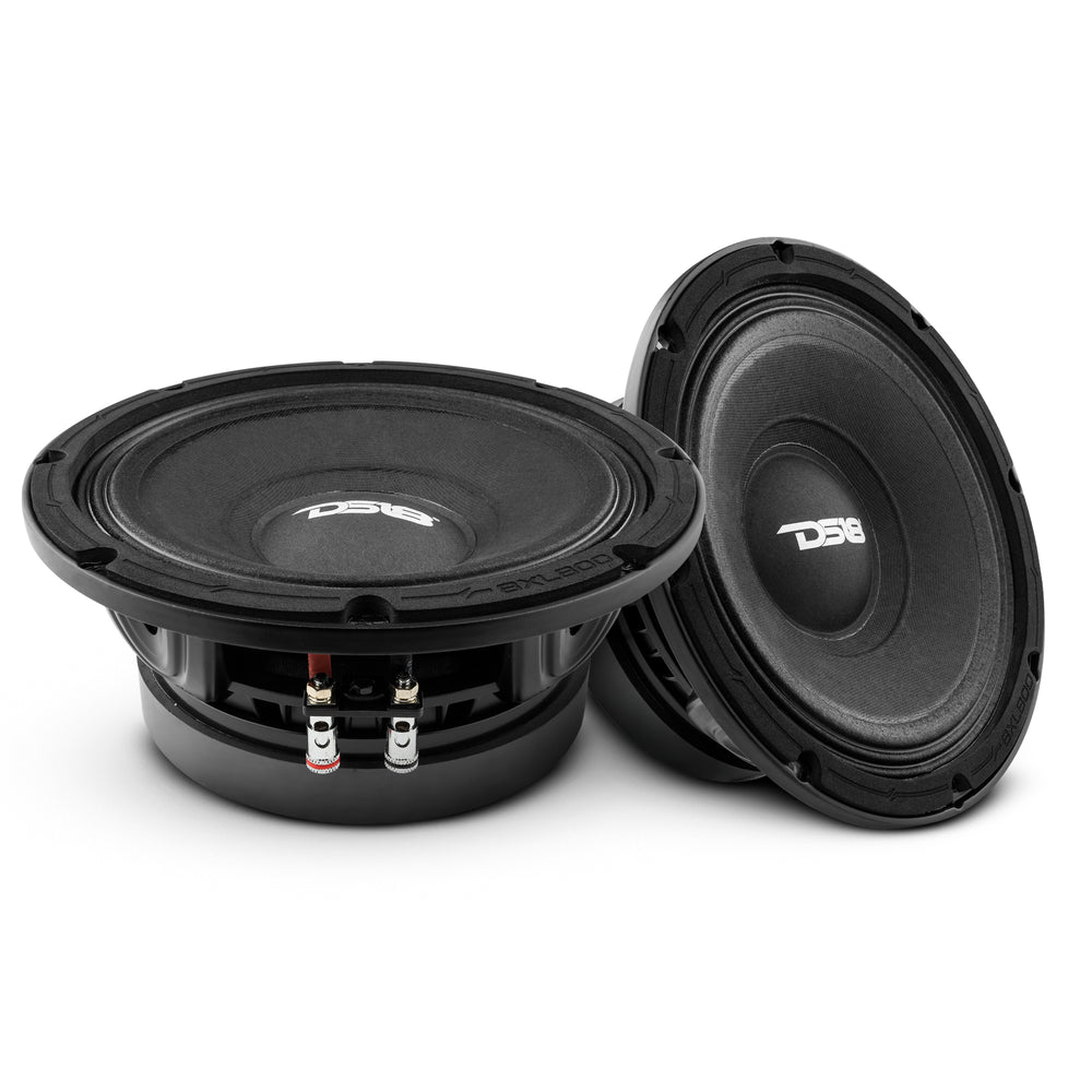 DS18 XL 8" Mid-Range Car Audio Loudspeaker 400 Watts Rms 4-Ohm