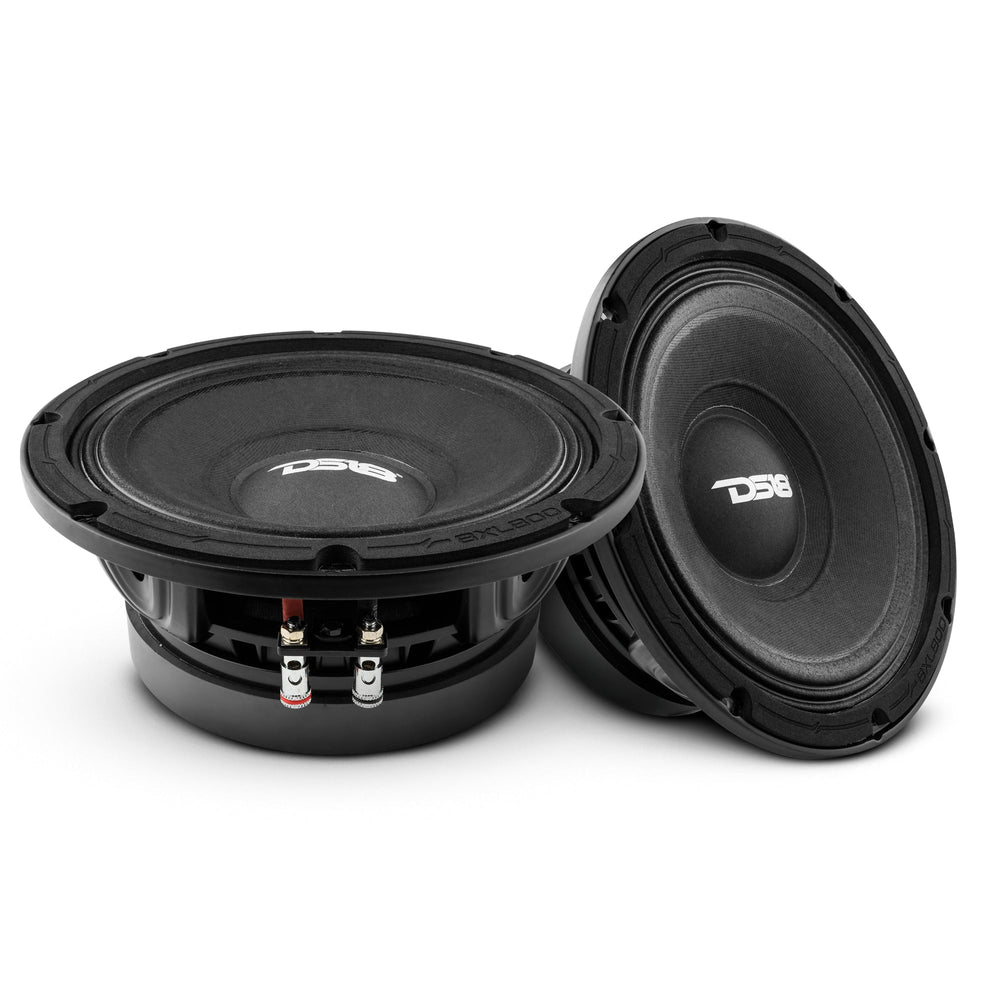 DS18 XL 8" Mid-Range Car Audio Loudspeaker 400 Watts Rms 8-Ohm