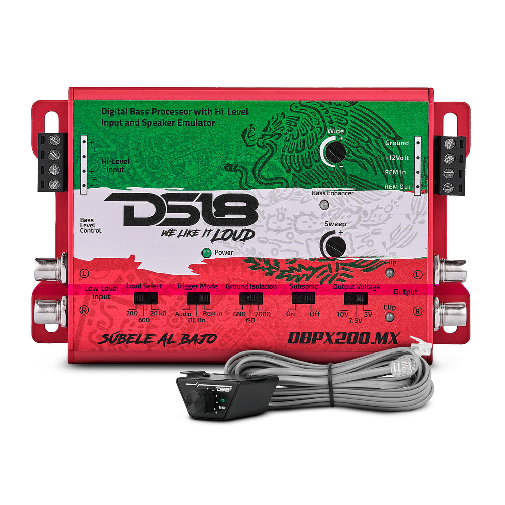 Digital Bass Processor With Hi to Low Signal Converter & Speaker Emula