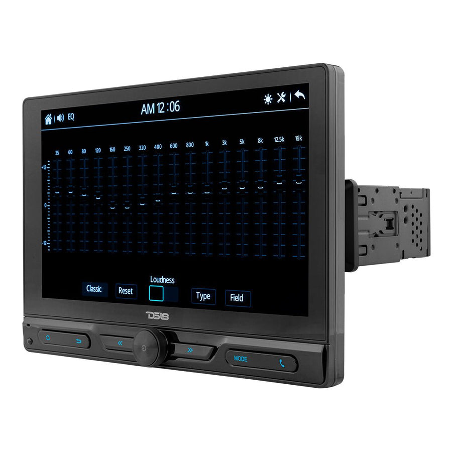 10.5" Floating Adjustable Modular Touchscreen Mechless Single-DIN Head