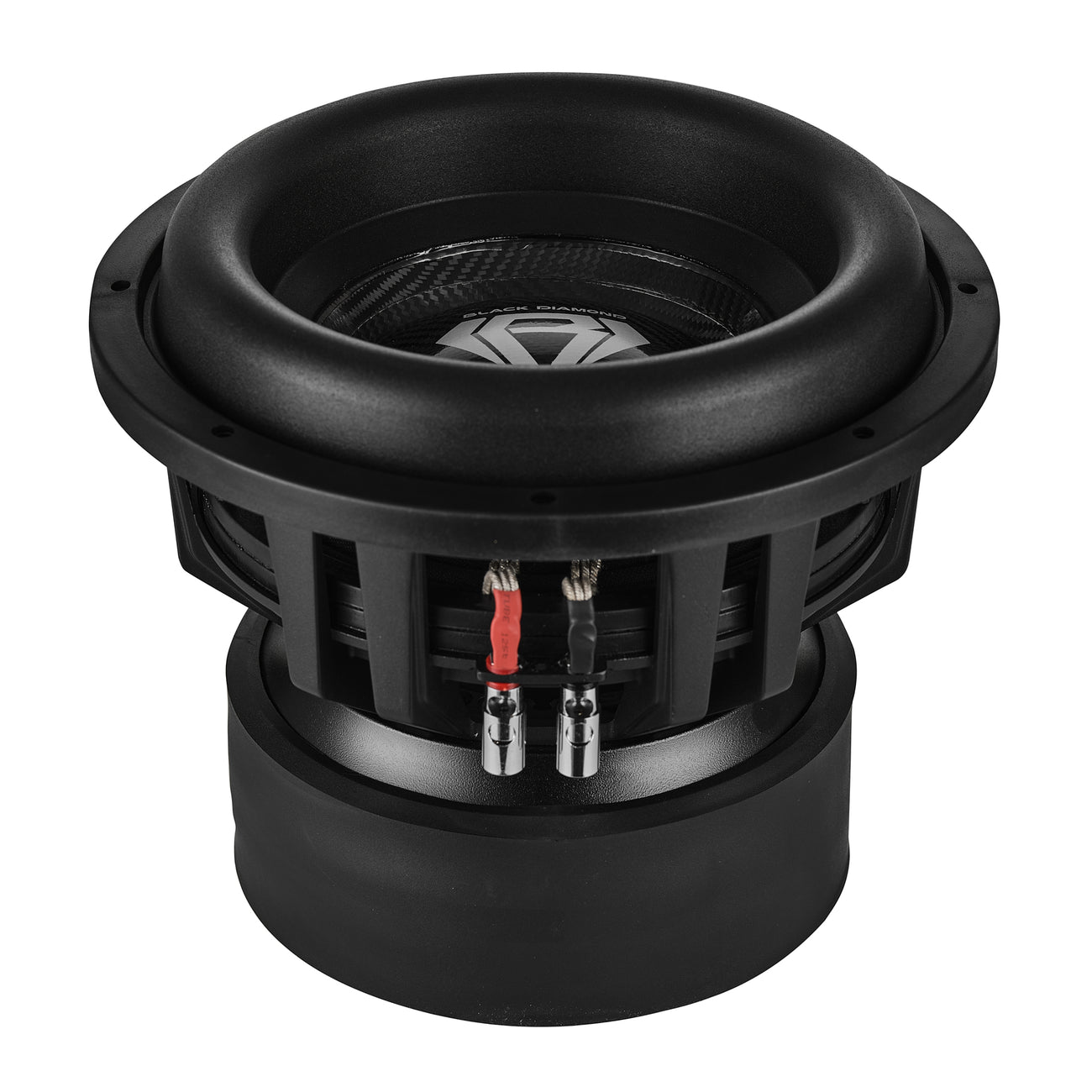 Black Diamond 12" High Excursion Subwoofer with Carbon Fiber Cone | 35