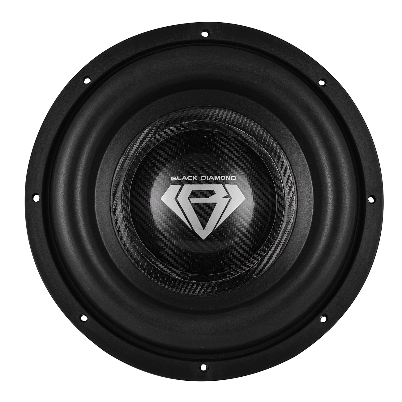 Black Diamond 12" High Excursion Subwoofer with Carbon Fiber Cone | 35