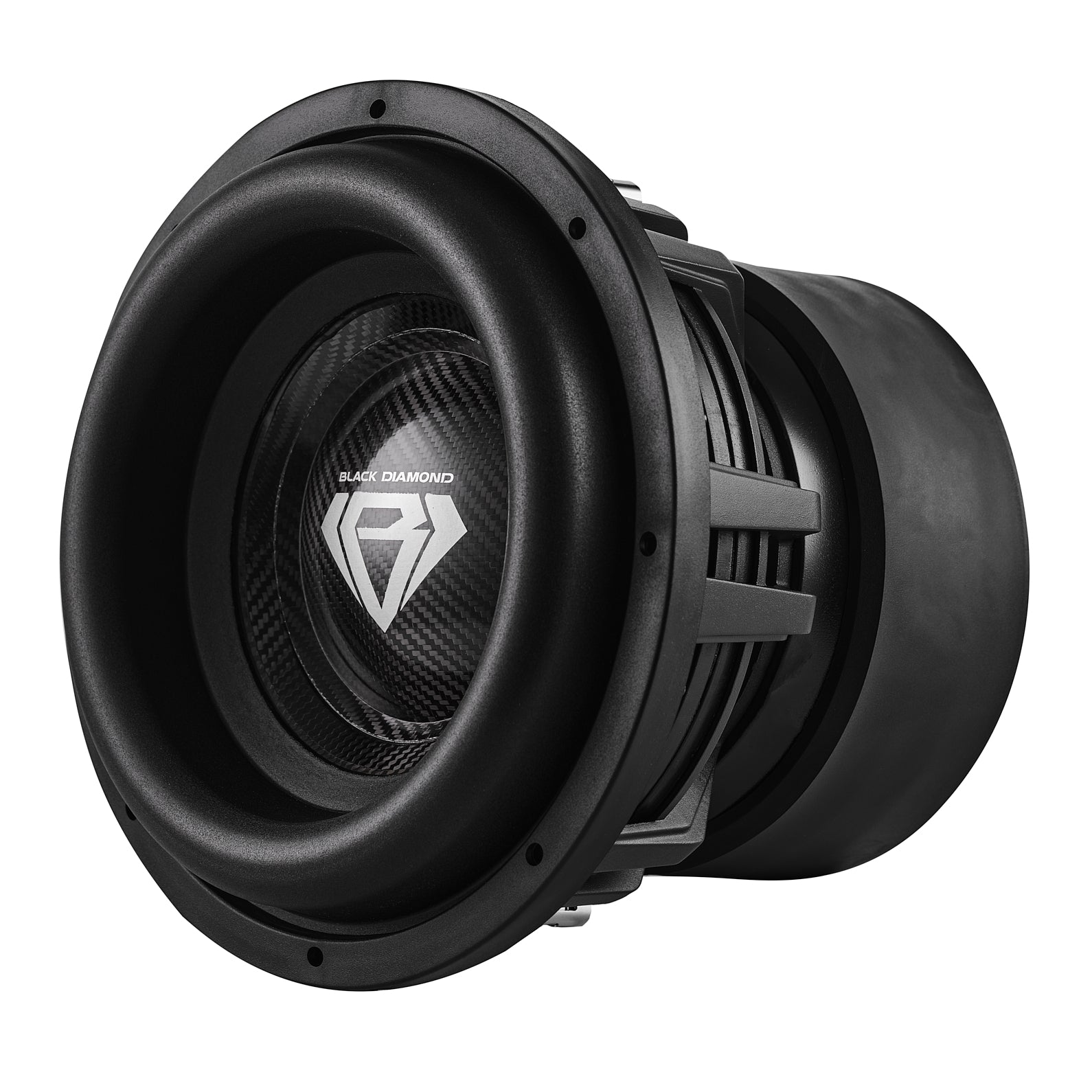 Black Diamond 12" High Excursion Subwoofer with Carbon Fiber Cone | 35