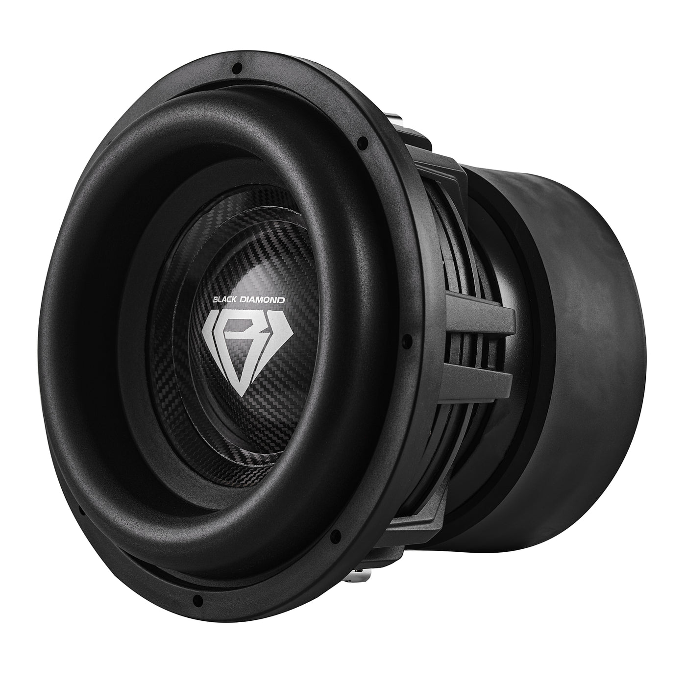 Black Diamond 12" High Excursion Subwoofer with Carbon Fiber Cone | 35