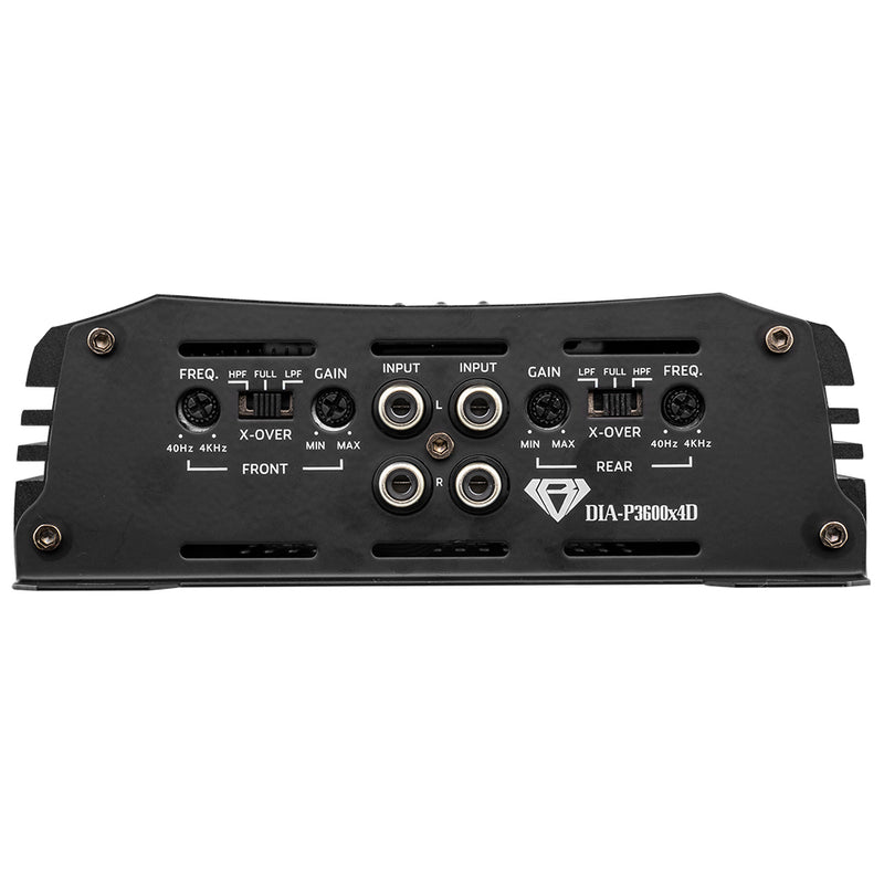 Black Diamond Class D 4-Channel Full Range Amplifier | 400W RMS X 4 at
