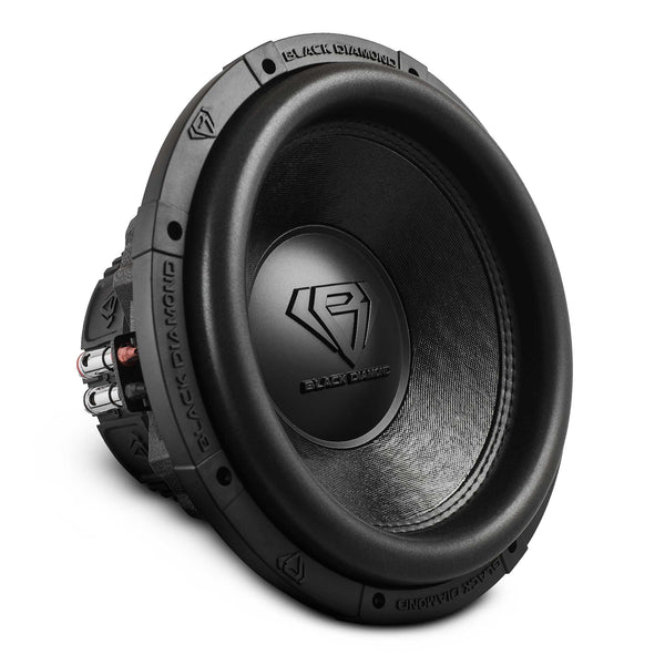 Black Diamond 12” Dual 3” Voice Coil Subwoofer with Aluminum Basket