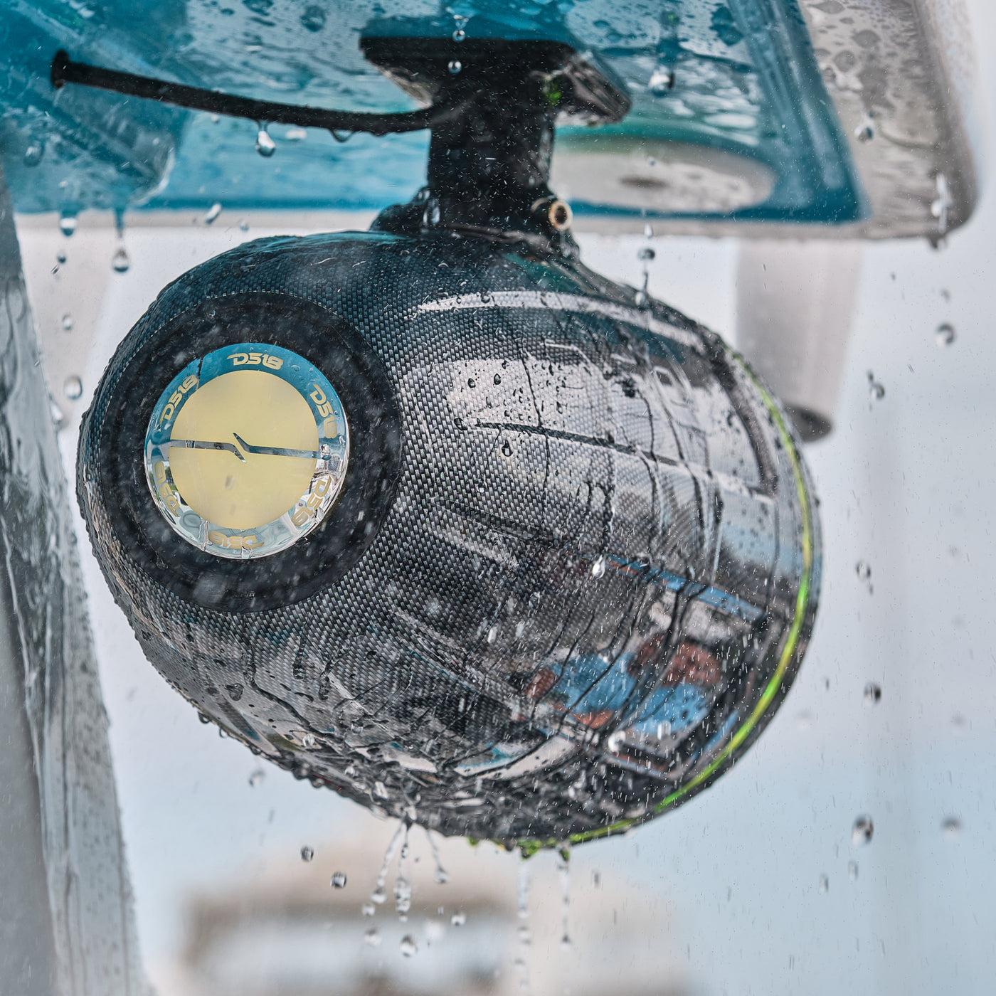 DS18 8" Neodymium Marine Towers with Built-In Passive Radiator, 1 ...