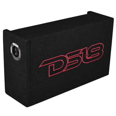 10" Loaded Shallow Down Fire Subwoofer Enclosure 300 Watts Rms