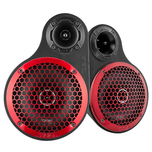High Density Abs 2-Way Universal Pod 1 X 8" Loudspeaker and 1 X 3.78”