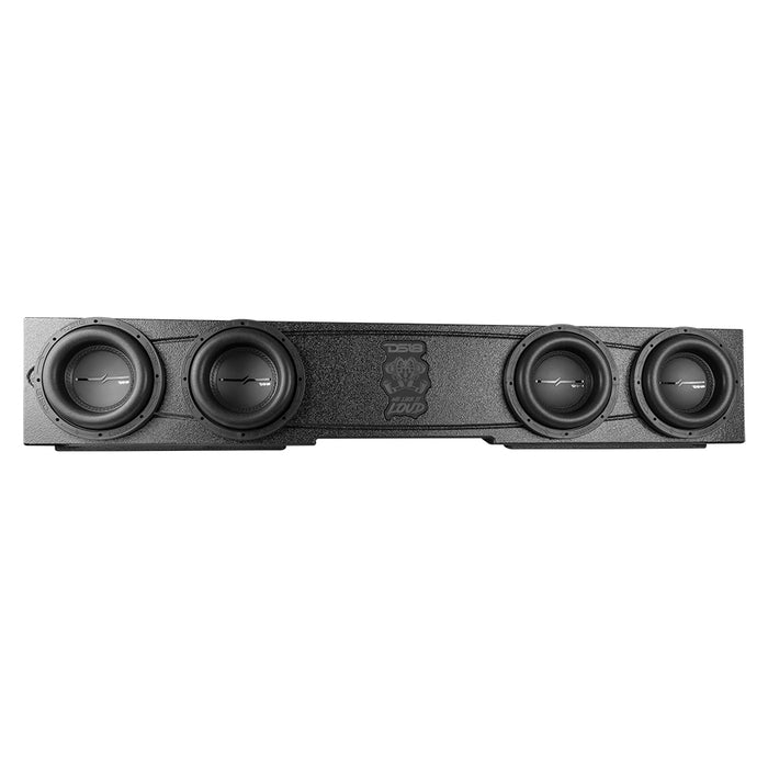 Quad 8" Ported Subwoofer Enclosure For CHEVY Silverado and GMC Sierra
