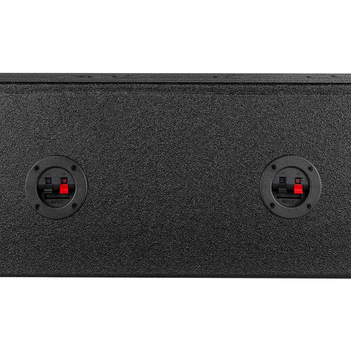 Quad 8" Ported Subwoofer Enclosure For DODGE 4 Door Crew Cab 19-23