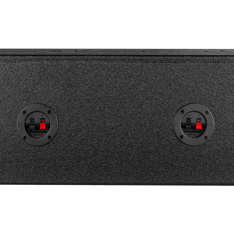 Quad 8" Ported Subwoofer Enclosure For DODGE 4 Door Crew Cab 19-23