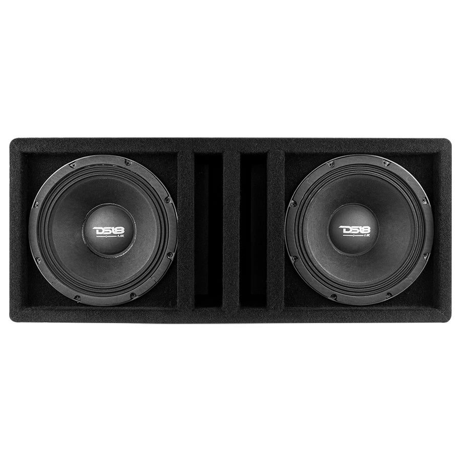 Dual 10" Loaded Ported Voceteo box ( 2 x PRO-X10M and 2 x PRO-TWX2)