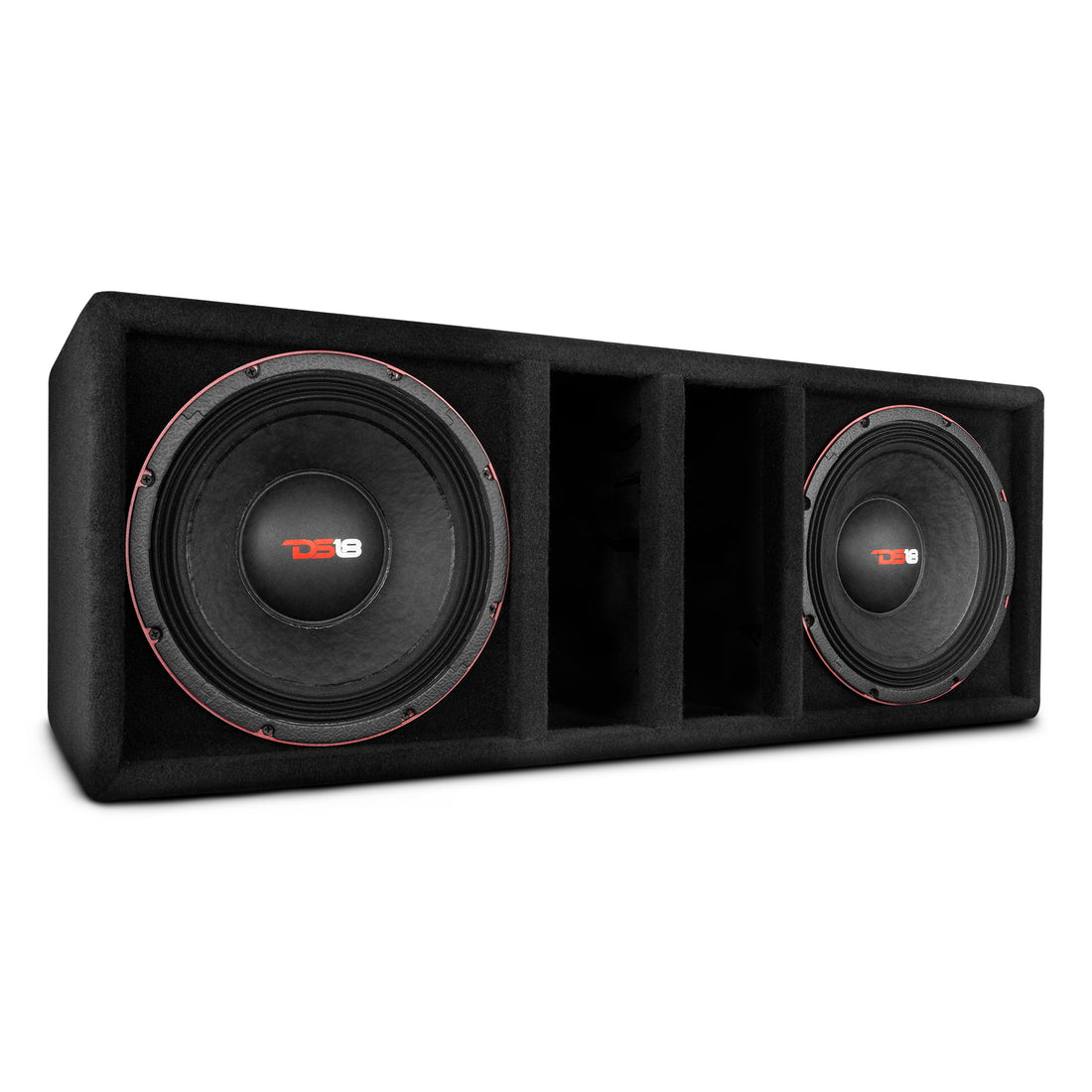 Dual 10" Loaded Ported Voceteo box ( 2 x PRO-X10M and 2 x PRO-TWX2)