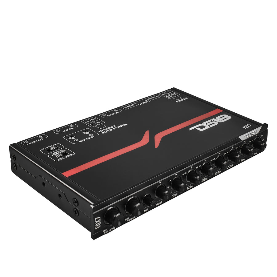 High Volt 7-Band Equalizer with High Level Input, Auto Turn On And Hig
