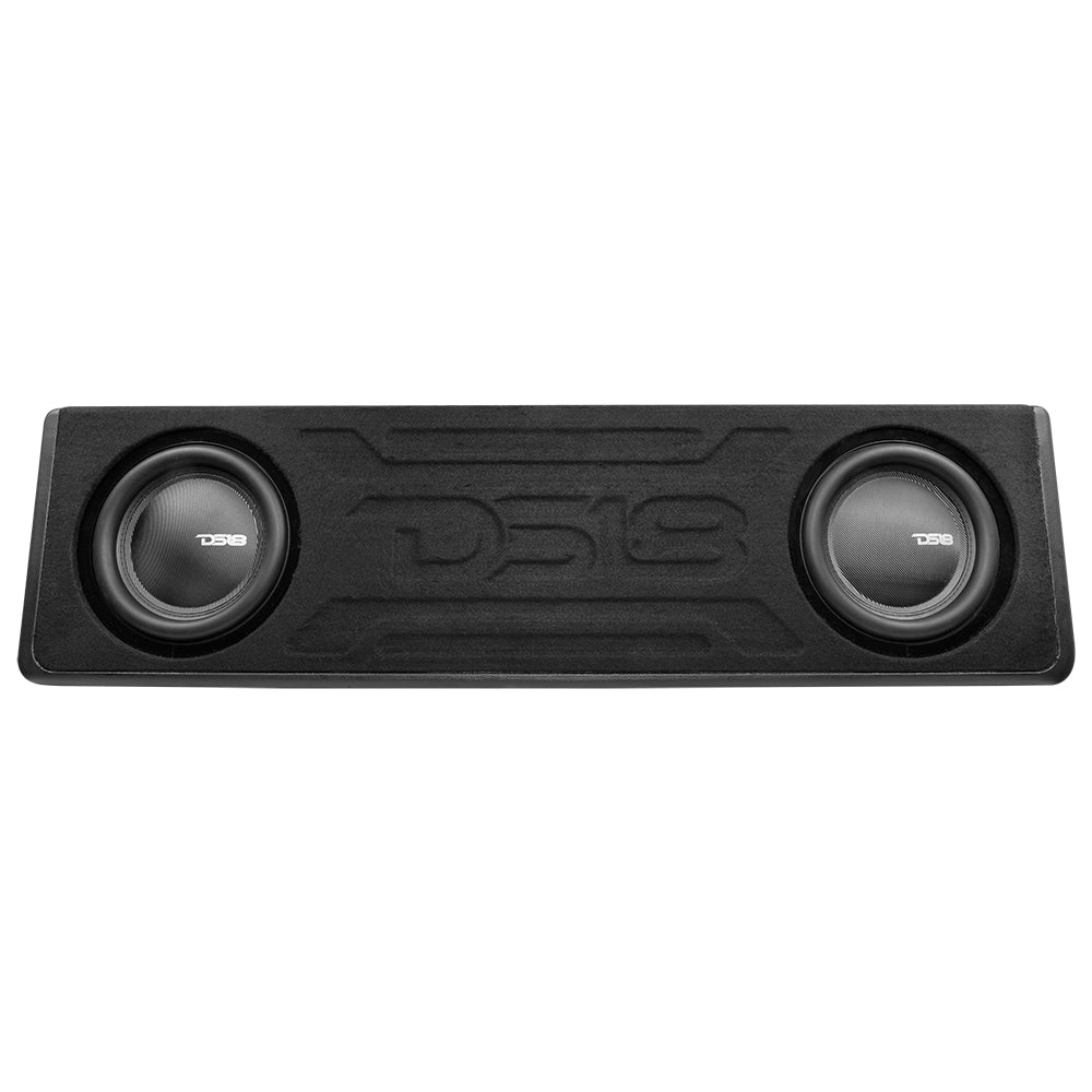 Ford F-150 2 x 10" Subwoofer Loaded Enclosure Package With Vinyl Finis