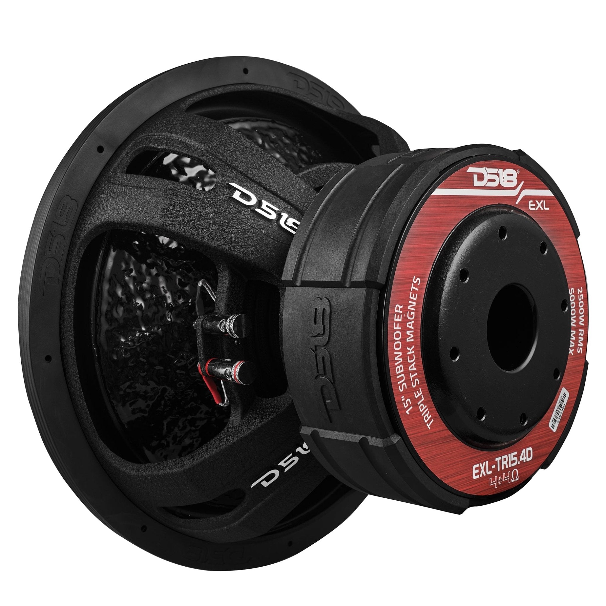 DS18 EXL 15” Subwoofer Triple Stack with Reinforced Cone 2500 Watts RMS ...