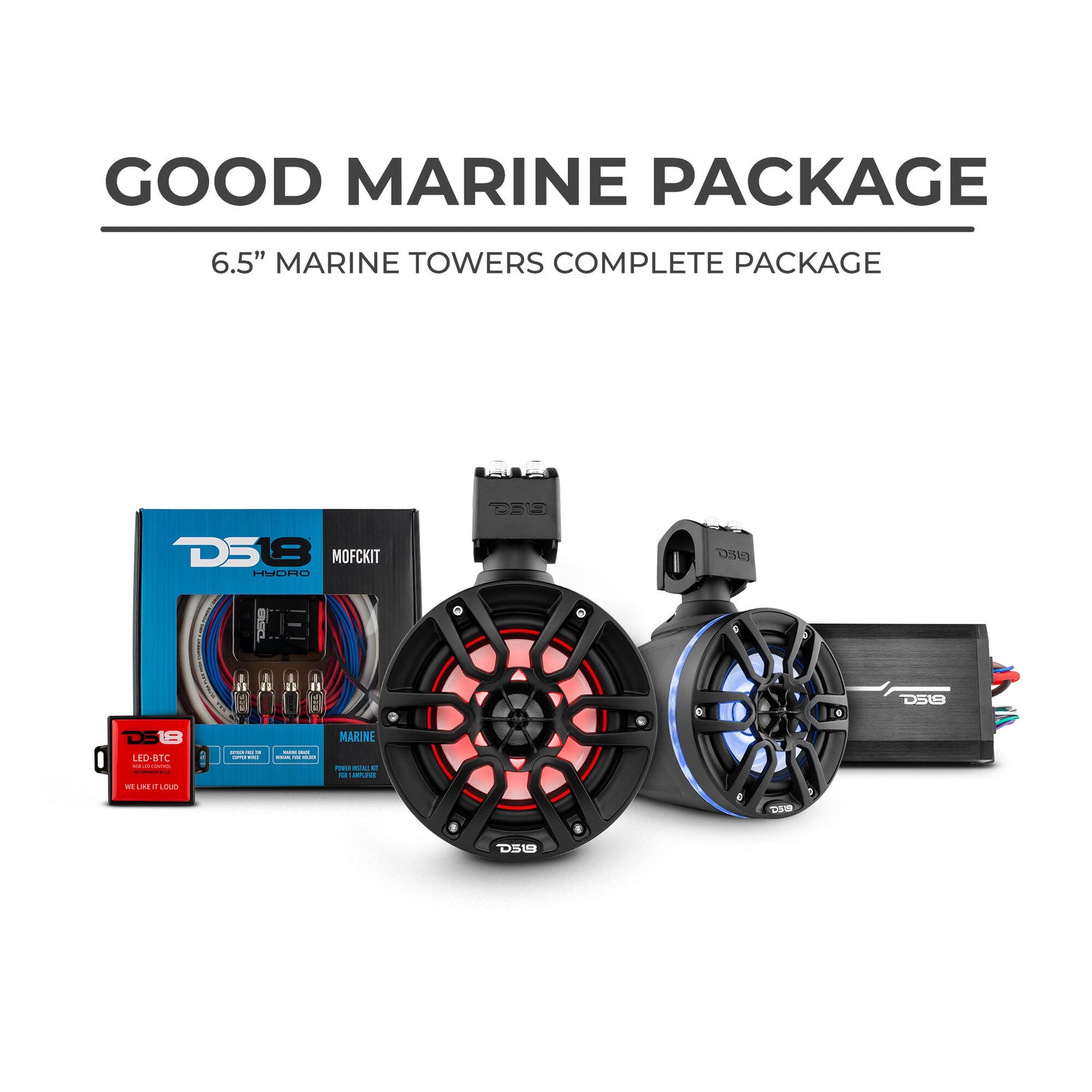DS18 Good Marine Audio Package.