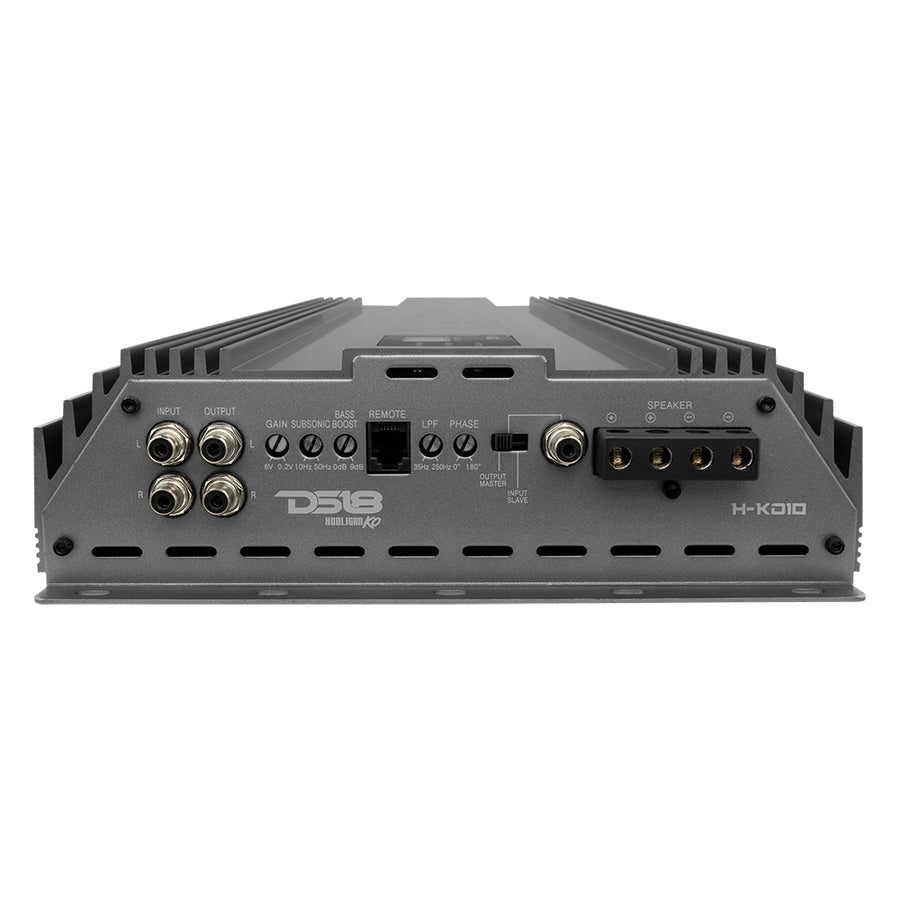 DS18 H-KO10 HOOLIGAN KO SPL Series 1-Channel Subwoofer Monoblock audio ...