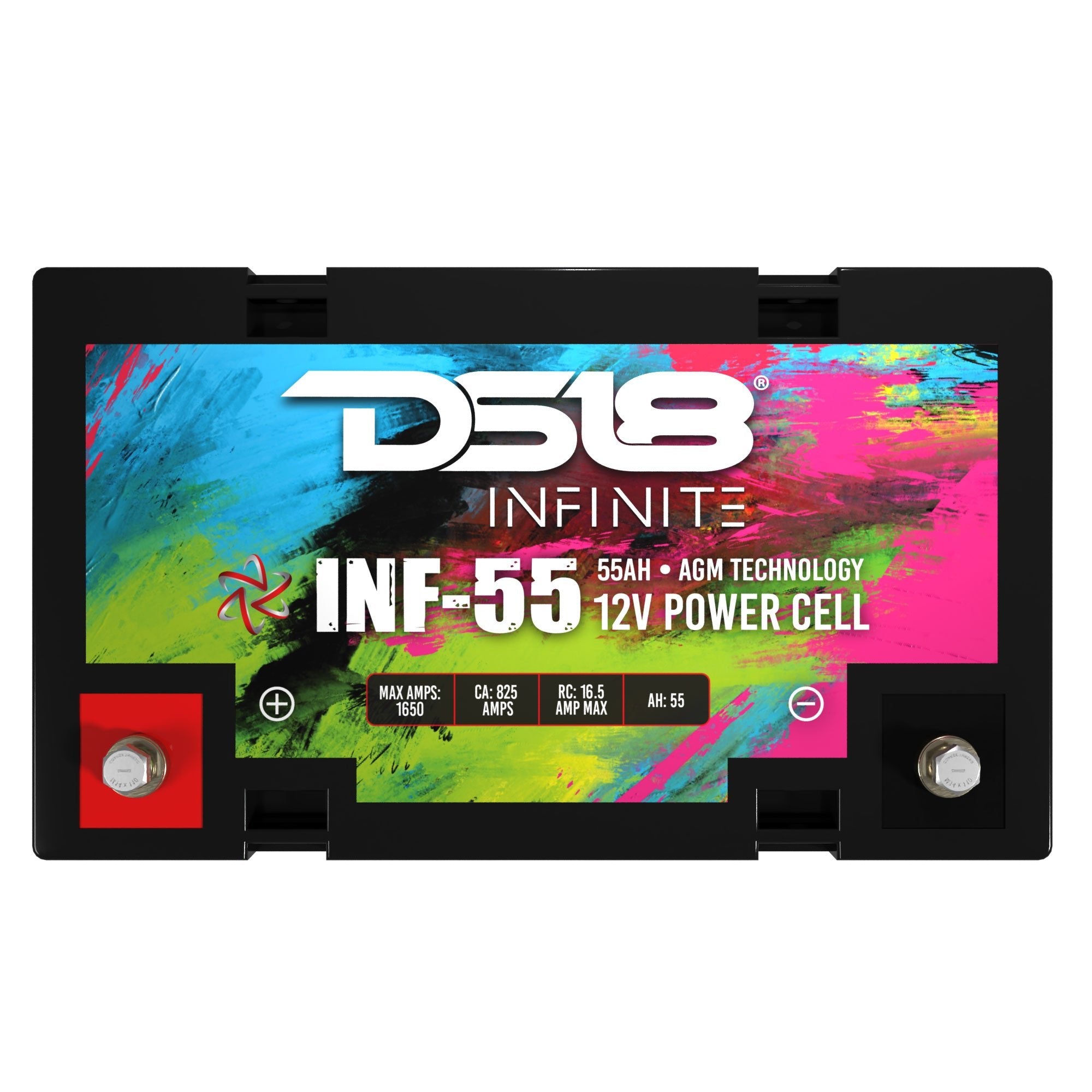 DS18 INF-55AH INFINITE 55 AH 1750 Watts AGM Power Cell 12 Volt Battery