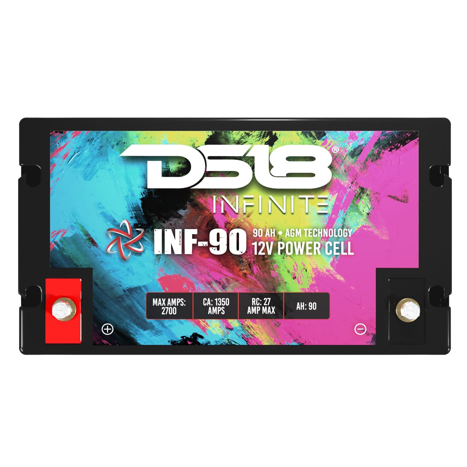 INF-90AH INFINITE 90 AH 2500 Watts AGM Power Cell 12 Volt Battery