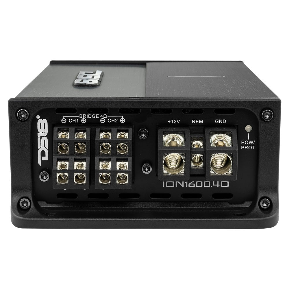 DS18 Compact Full Range 4 Channel Car Audio Amplifier