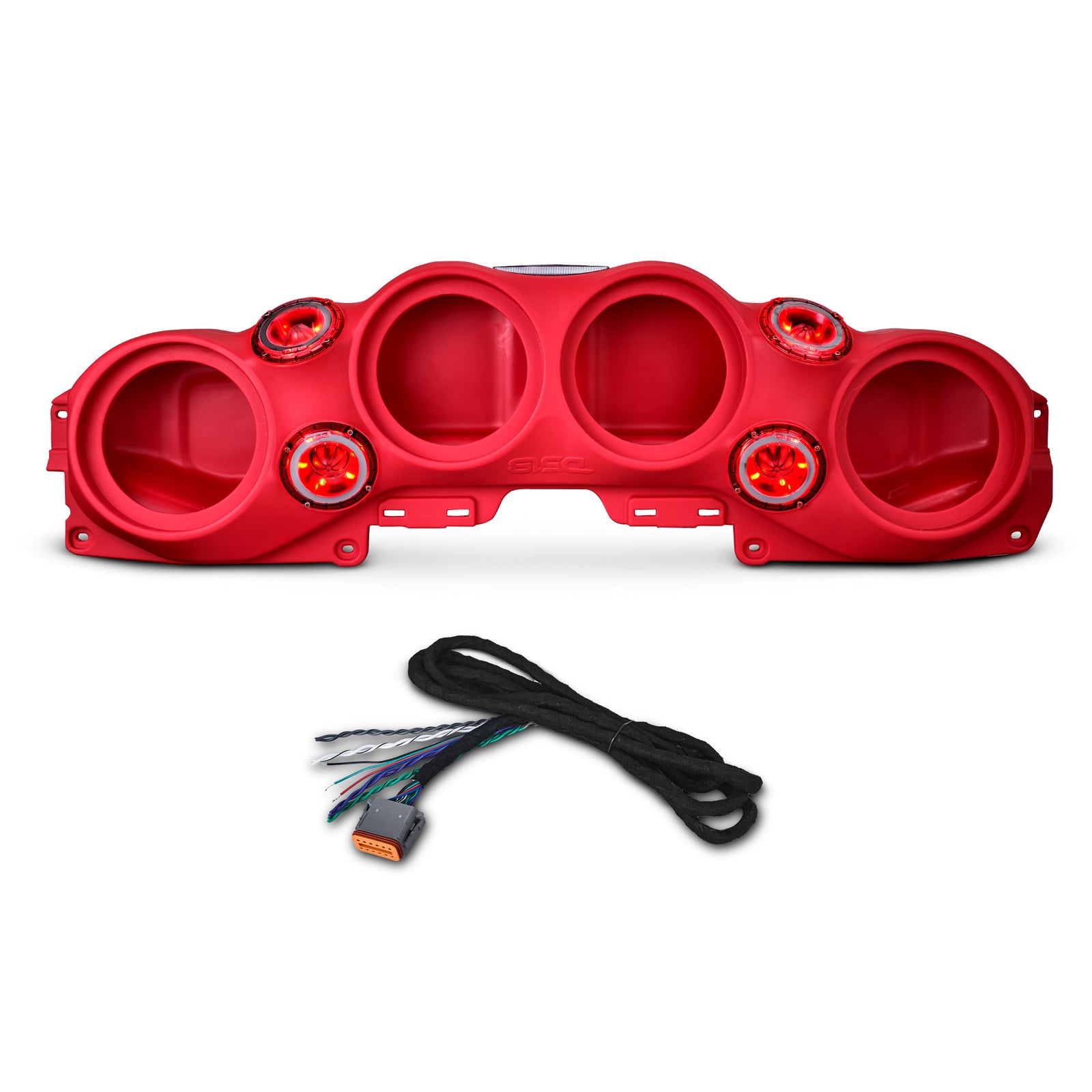 Jeep JL/JLU,JT Overhead Bar System Fits 4 X 8" Speakers (Not Included)