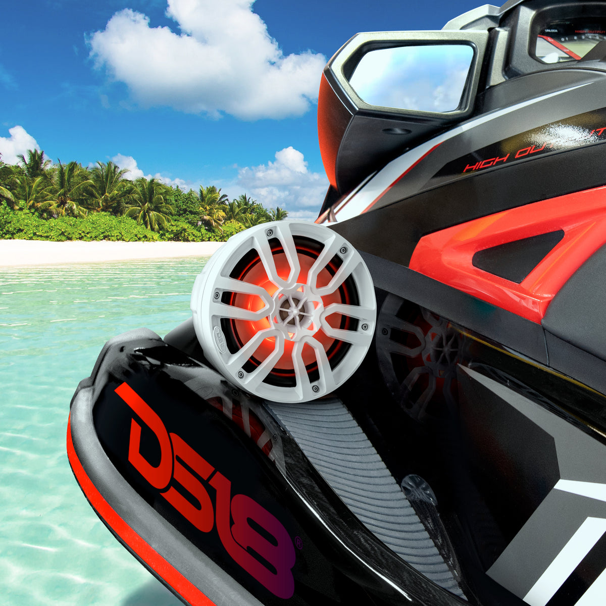 DS18 Jet Ski Audio Package - Elevate Your Water Sports Experience