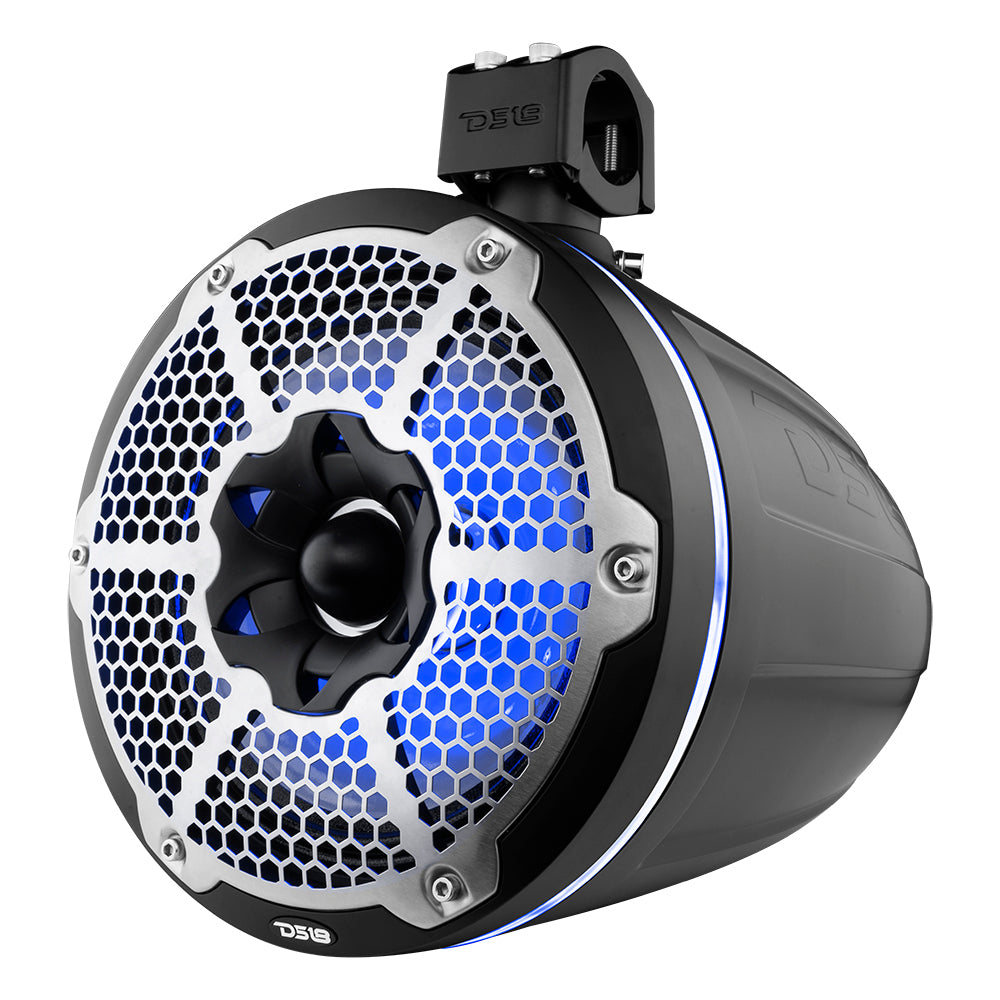 DS18 HYDRO 10" Wakeboard Pod Tower Speaker with Integrated RGB LED ...