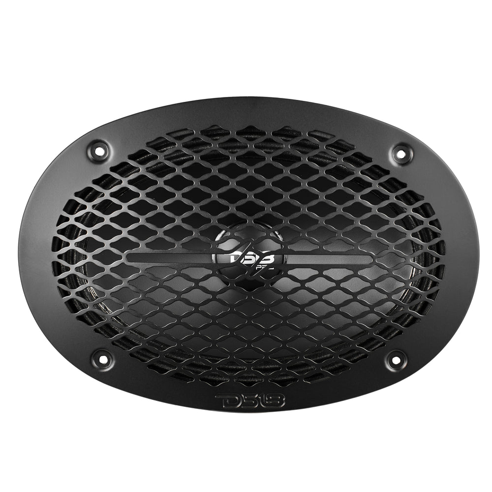 DS18 6x9" Universal Shallow Speaker Grill - Black