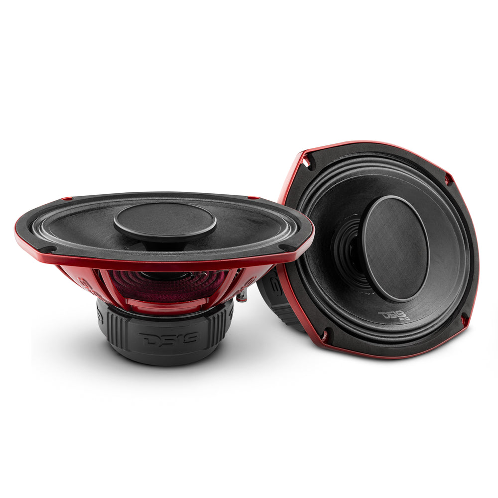 PRO 6x9" Water Resistant Hybrid Mid-Range Loudspeaker with Built-in Dr