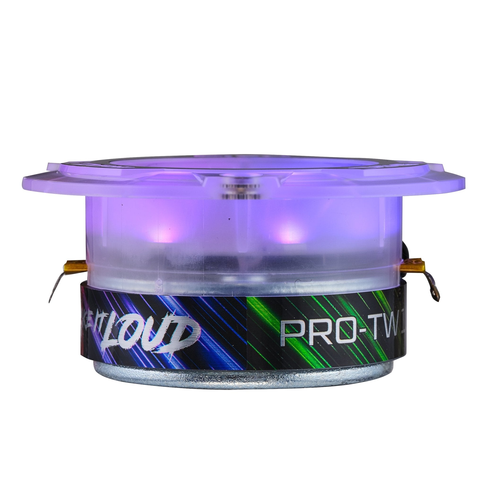3.8” Super Bullet Tweeter with 1” Aluminum Voice Coil & Digital LED Li