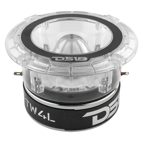4.5" Super Bullet Tweeter 280 Watts 1.75" Titanium 4-Ohm Vc with RGB L