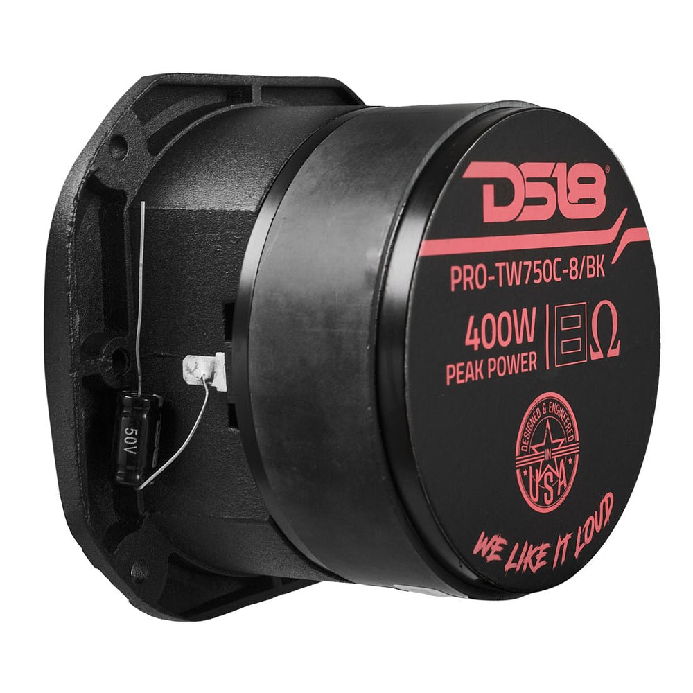 DS18 4" Super Bullet Tweeter with 1.5" Titanium Voice Coil And ...