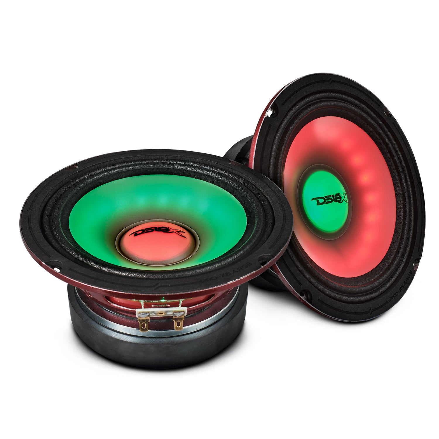 DS18 6.5" Mid-Range Loudspeaker with Dual RGB LED For Cone & Dustcap ...