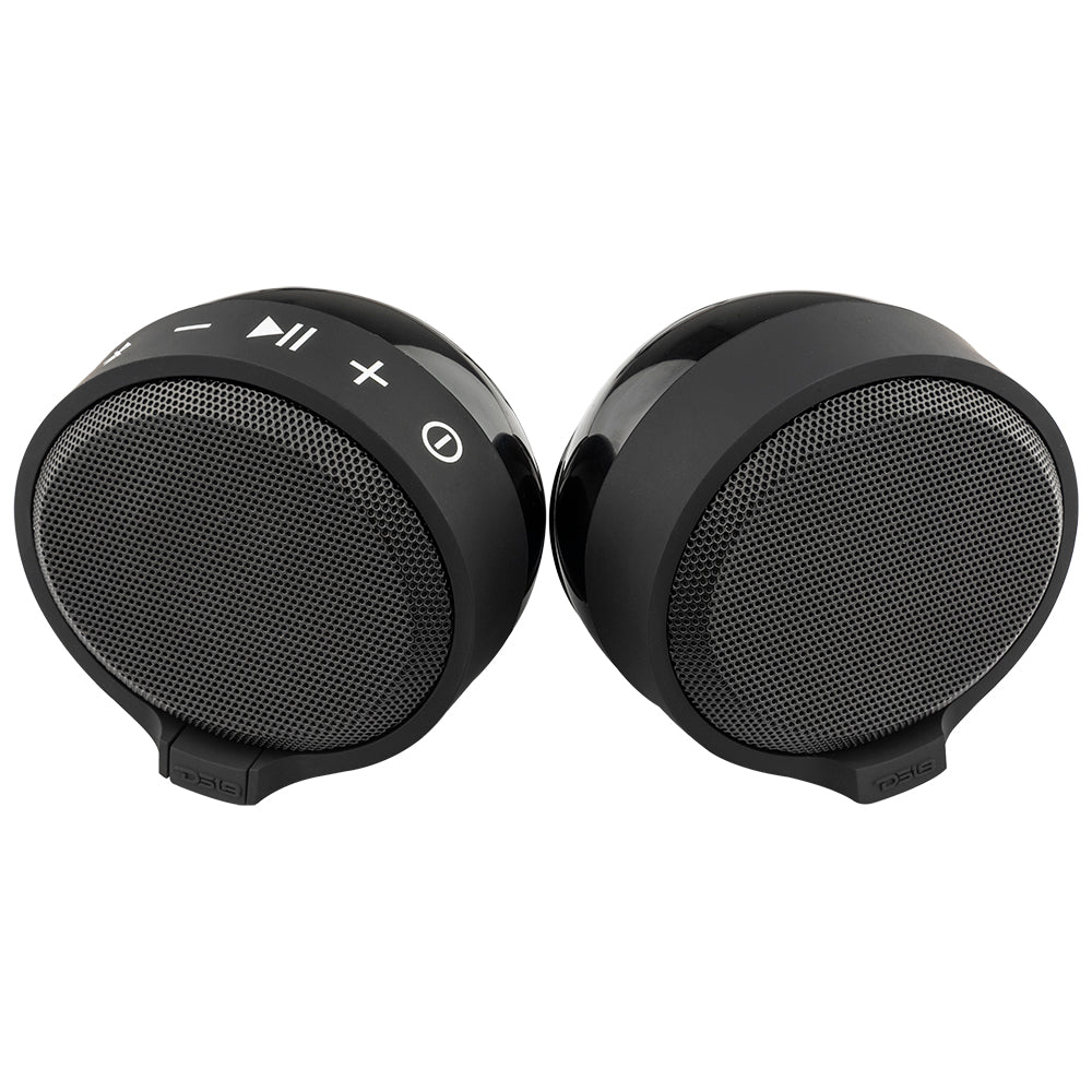 DS18 RYDERBT Amplified Handlebar Mount Bluetooth Speaker Pods