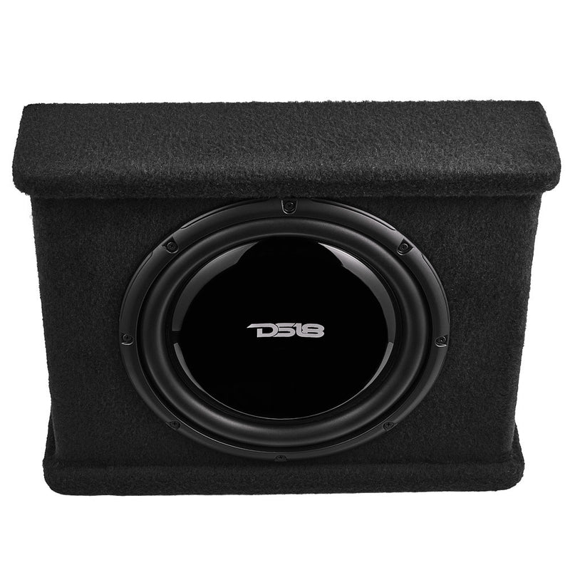 DS18 SB12 12" Loaded Shallow Subwoofer Enclosure - Car Audio
