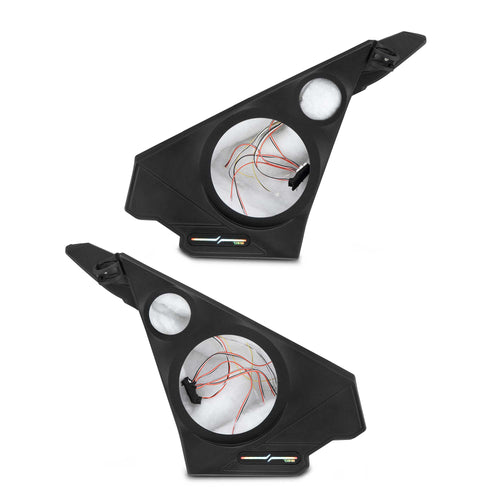 DS18 Polaris Slingshot Front Kick Panel Speaker Pods – Empty Enclosure ...