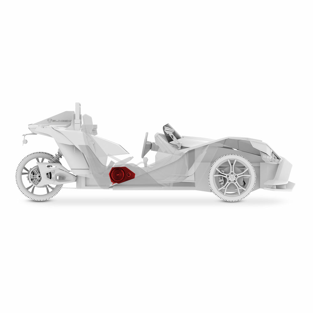 Polaris Slingshot Side Panel Enclosure Loaded | 2 x PRO-SM6, 2 x ZXI-T