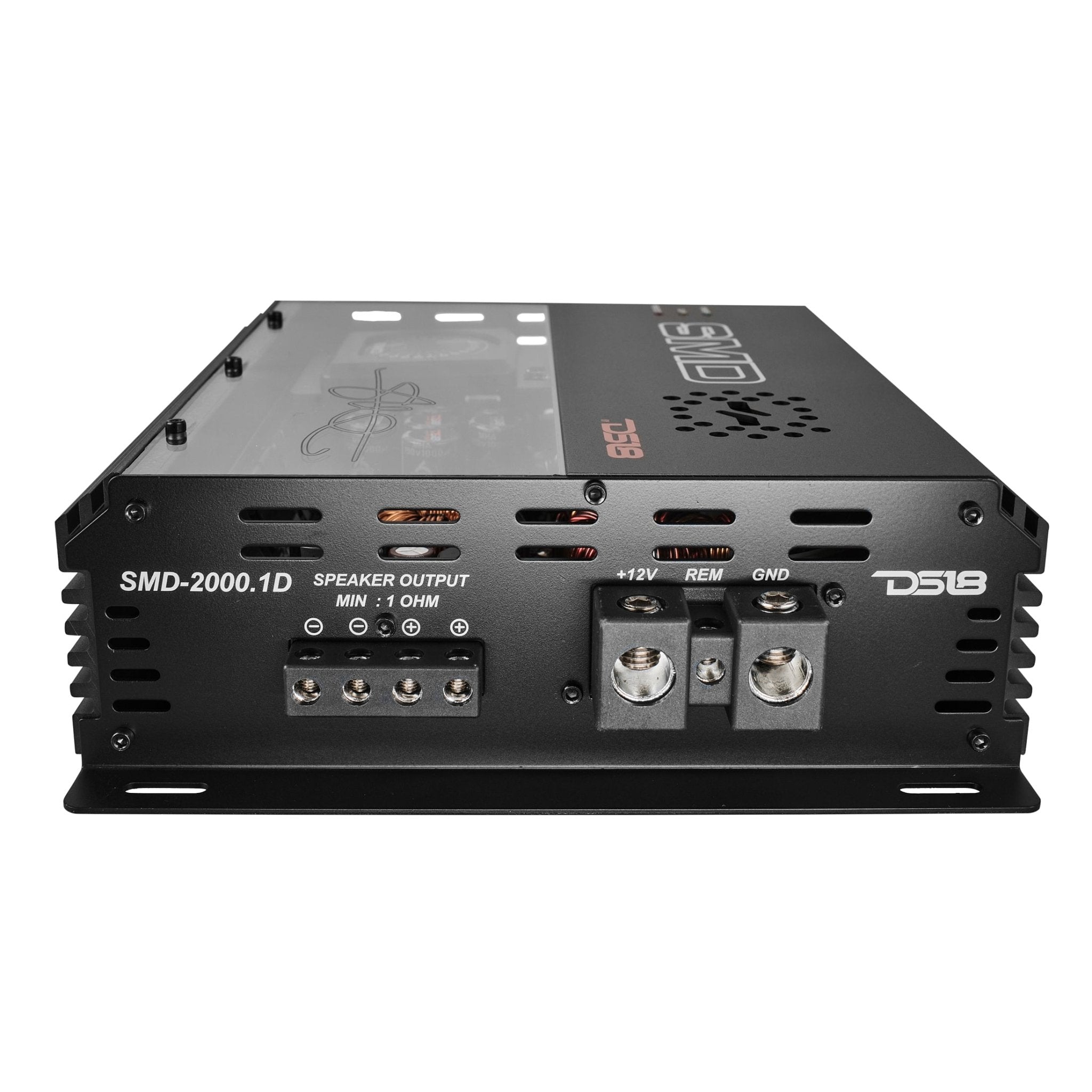DS18 SMD Monoblock Amplifier with VM-1 Voltmeter and Digital LED Lights ...