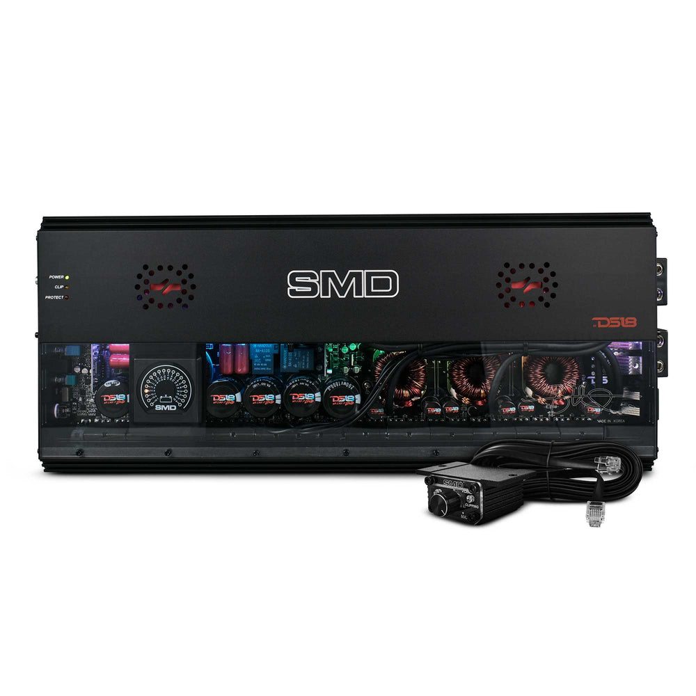 DS18 SMD Monoblock Amplifier with VM-1 Voltmeter and Digital LED Lights ...