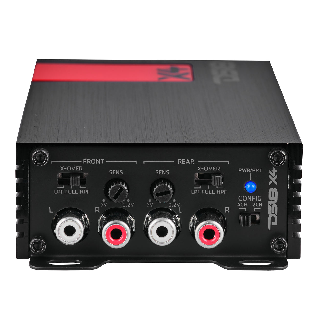 DS18 Ultra Compact Full Range Class D 4-Channel Amplifier 1320 Watts