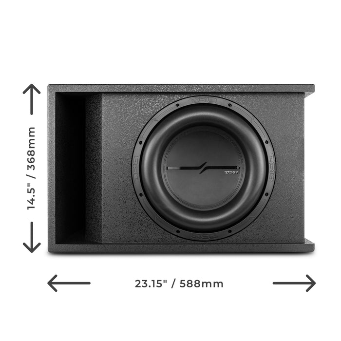12" Loaded Subwoofer Ported Rugged Armored Enclosure With ZXI12.2D 100