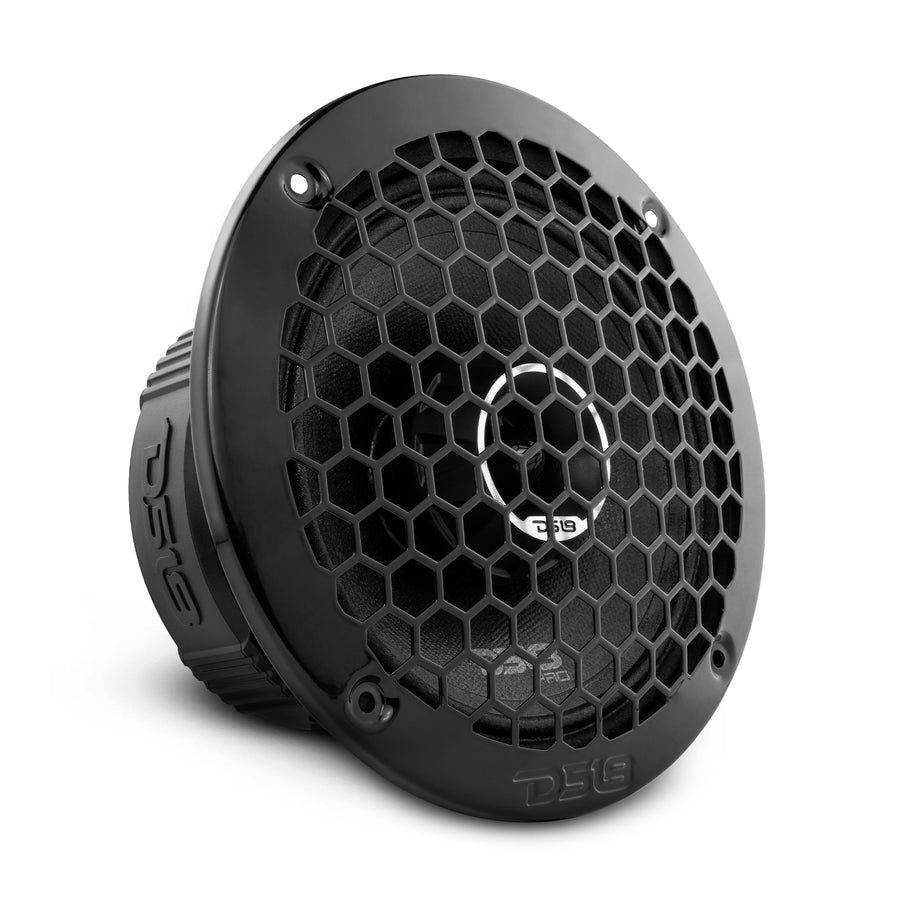 DS18 PRO-ZT6 6.5" 2-Way Mid-Range Loudspeaker with Built-in Bullet ...
